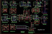 34.Steel Factory Section Details CAD