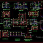 142. Cad Drawing Of Foundation Reinforced Concrete Sections Details For ...