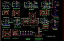 19. CAD drawings of a 10-story high-rise residential building project ...