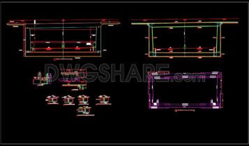 269. Download CAD blocks of various kitchen island floor plans
