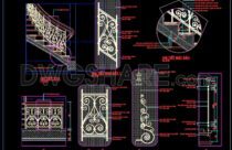 24.Autocad Mortise and tenon detail Blocks free download