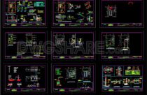 36.Electrical Power Plan Layout CAD