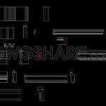 145. The CAD drawings for Smooth Wall Decorative Molding for free ...