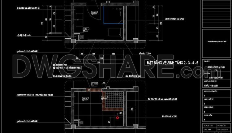 146. WC Layout Plan and elevations details CAD drawings download - Free ...