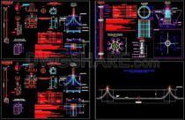 38.Autocad drawings of various types of bonsai trees