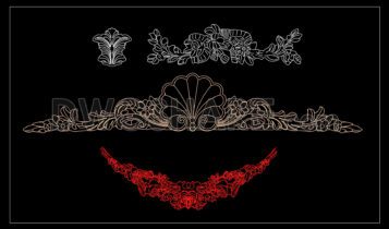 Cornices Archives - Free Cad Blocks, download DWG models for architects ...