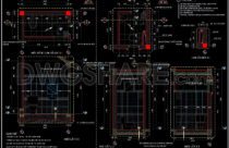 72.CAD Drawings of Tile Flooring