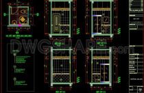 12.Multi function hall AutoCAD File DWG