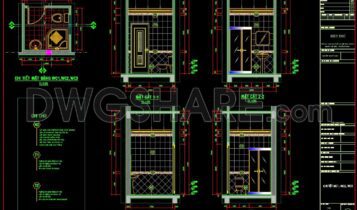 10.Garbage Bin CAD Blocks