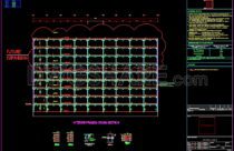 361. Free Download Modern Round Side Table CAD Drawing with Full Dimensions