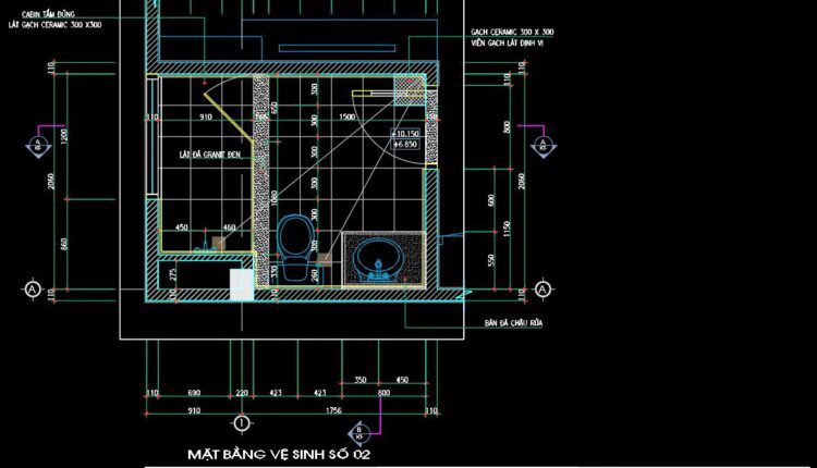 153. WC Layout Plan and elevations details CAD drawings download - Free ...