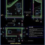154. WC Layout Plan and elevations details CAD drawings download - Free ...