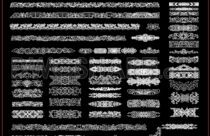 6.Classic railing AutoCAD file free download