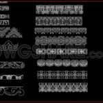 165. Decorative pattern free download - Free Cad Blocks, download DWG ...