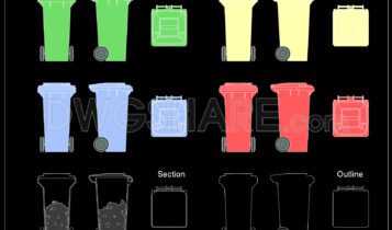 Autocad drawings of accessories