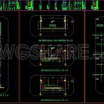 218. Detailed CAD drawings of vertical facades in Modern architecture ...