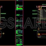 219. The CAD drawing of the interior wall section of a townhouse - Free ...