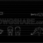 22. Description of a CAD Drawing of Various Types of Dinosaurs - Free ...