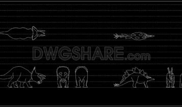 Animals - Free Cad Blocks, download DWG models for architects ...