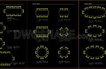 15.Classic Furniture CAD Blocks free download