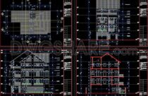 218. Download free CAD technical drawings of well pump stations