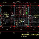 248. The CAD drawings of the floor plan, elevation, and cross-sections ...