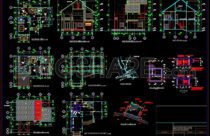 82.Autocad Drawings Of Compound Wall Layout And Details For Download