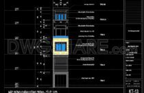 360. Free CAD Drawing Modern Console Table Design
