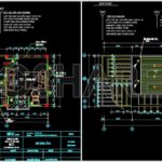 254. The CAD drawings of the floor plan, elevation, and cross-sections ...
