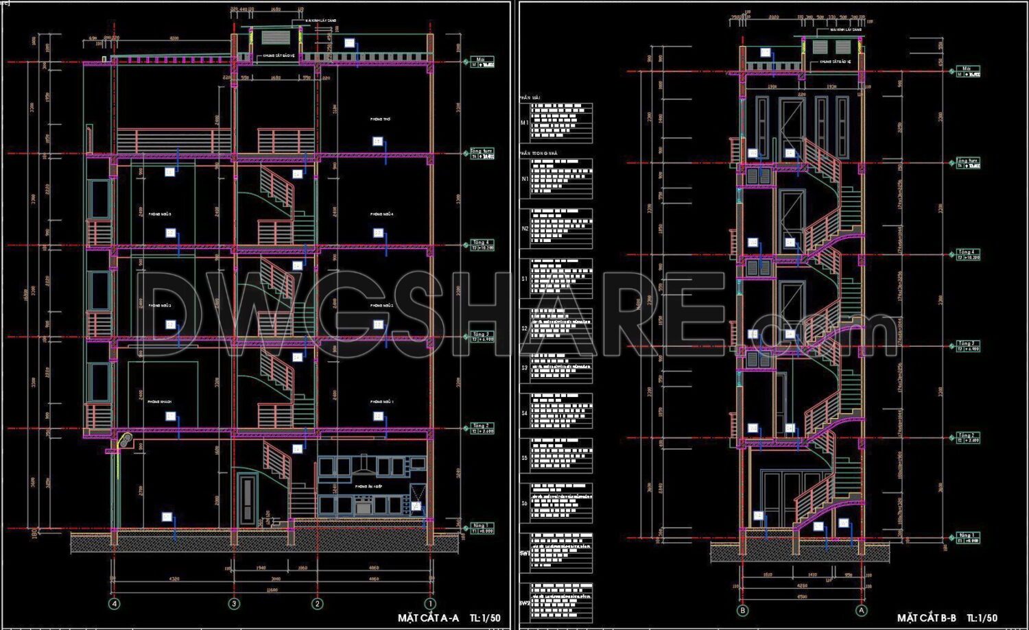 256. The CAD drawings of the floor plan, elevation, and cross-sections ...