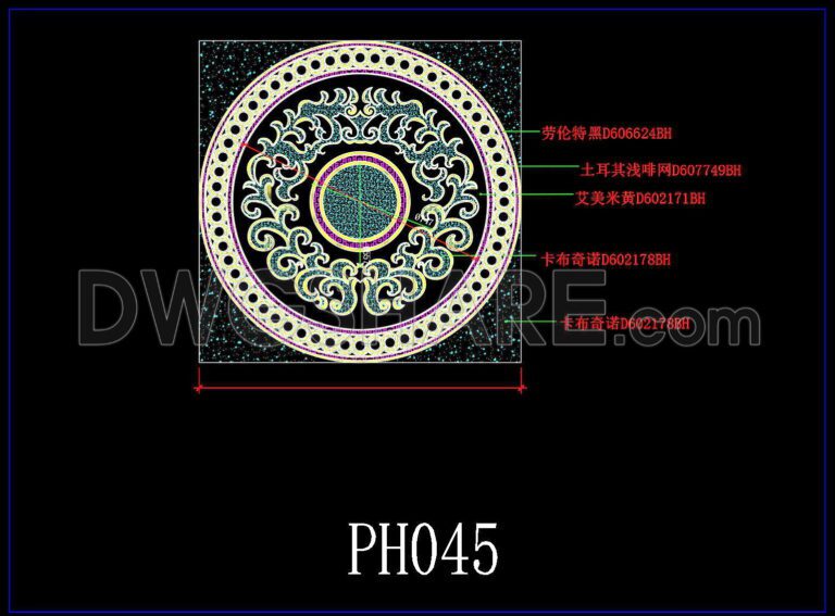 286. Paving Design CAD Blocks