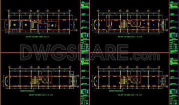 15.Mosque Layout Plan and Elevation Details AutoCAD File Free Download