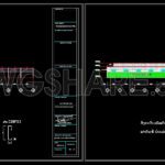 51. Cad Drawings Of Steel Factory Plan, Sections and Elevation 30m x ...