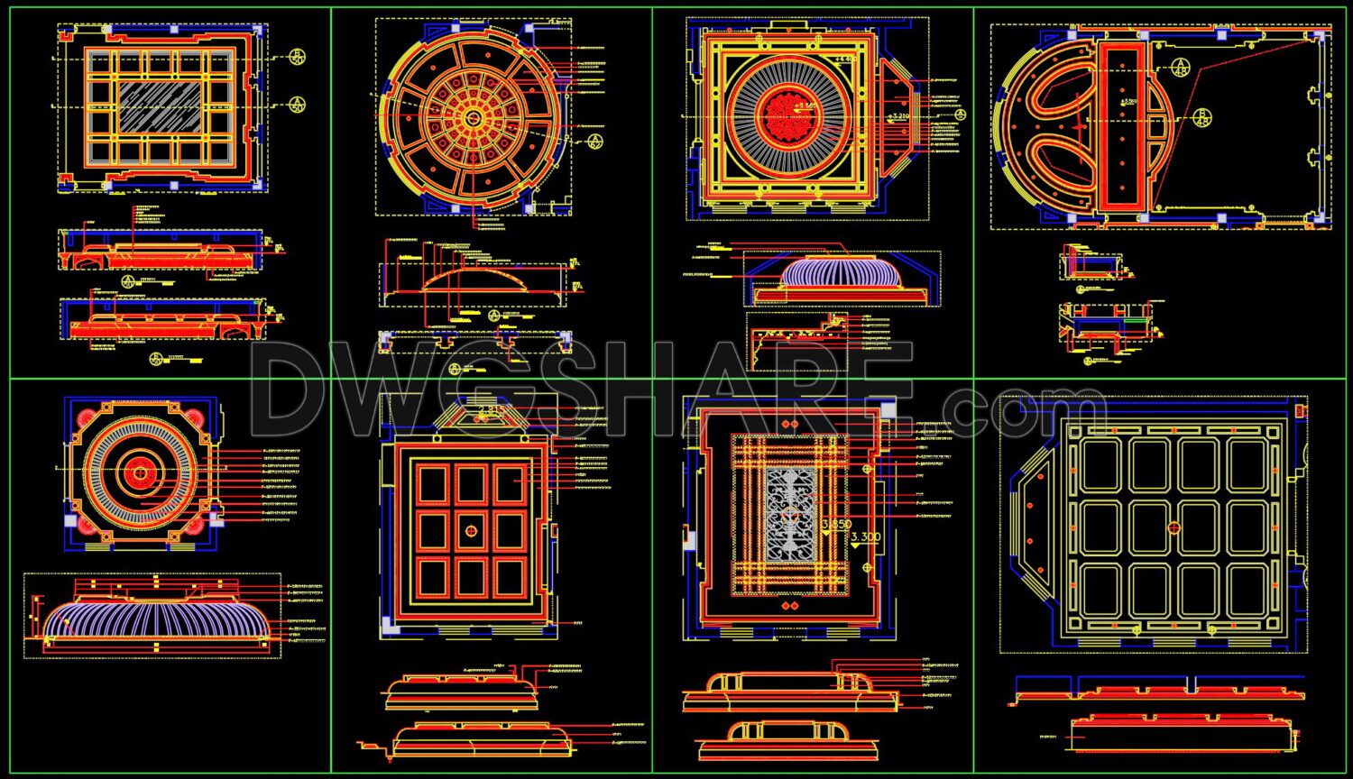 61. Cad Drawings Of Ceiling Detail For Download