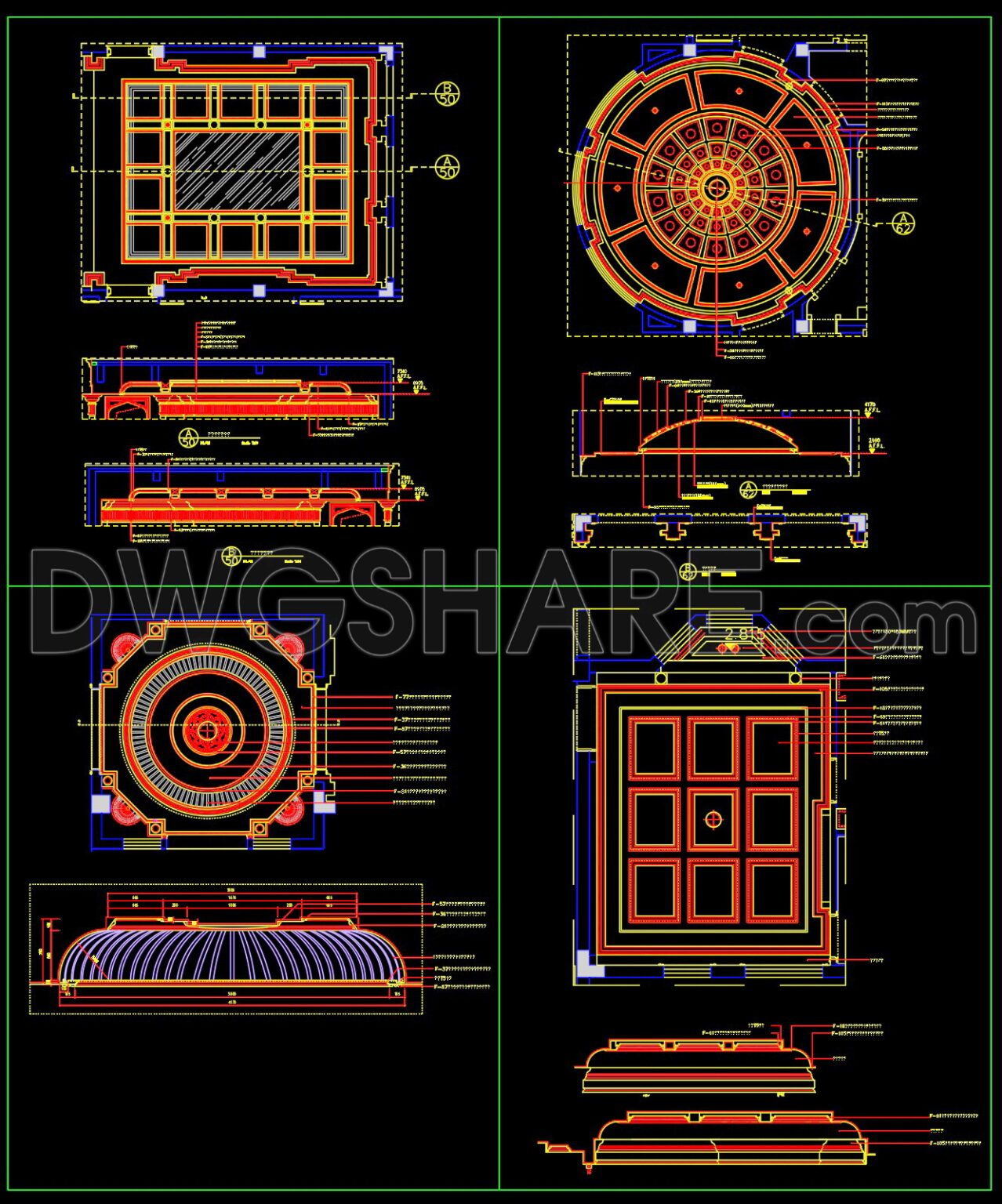 61. Cad Drawings Of Ceiling Detail For Download
