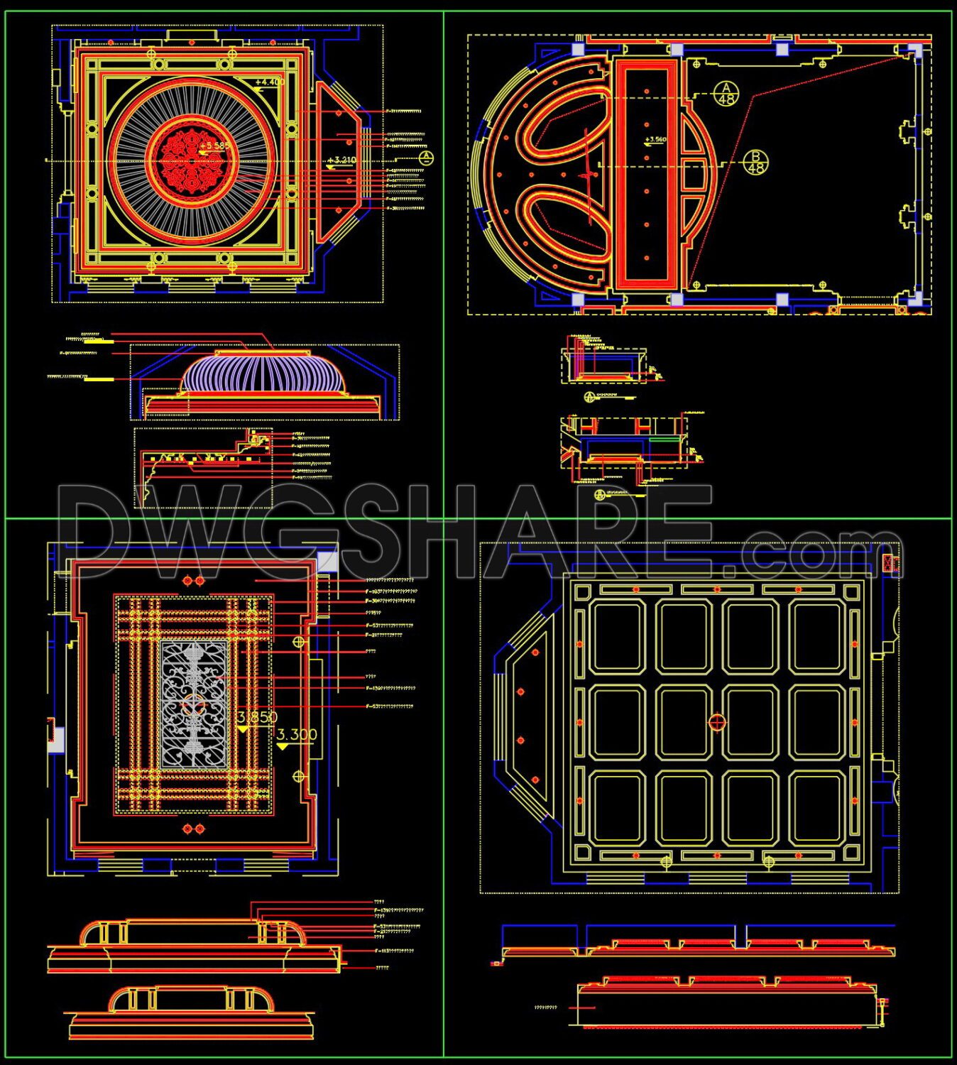 61. Cad Drawings Of Ceiling Detail For Download