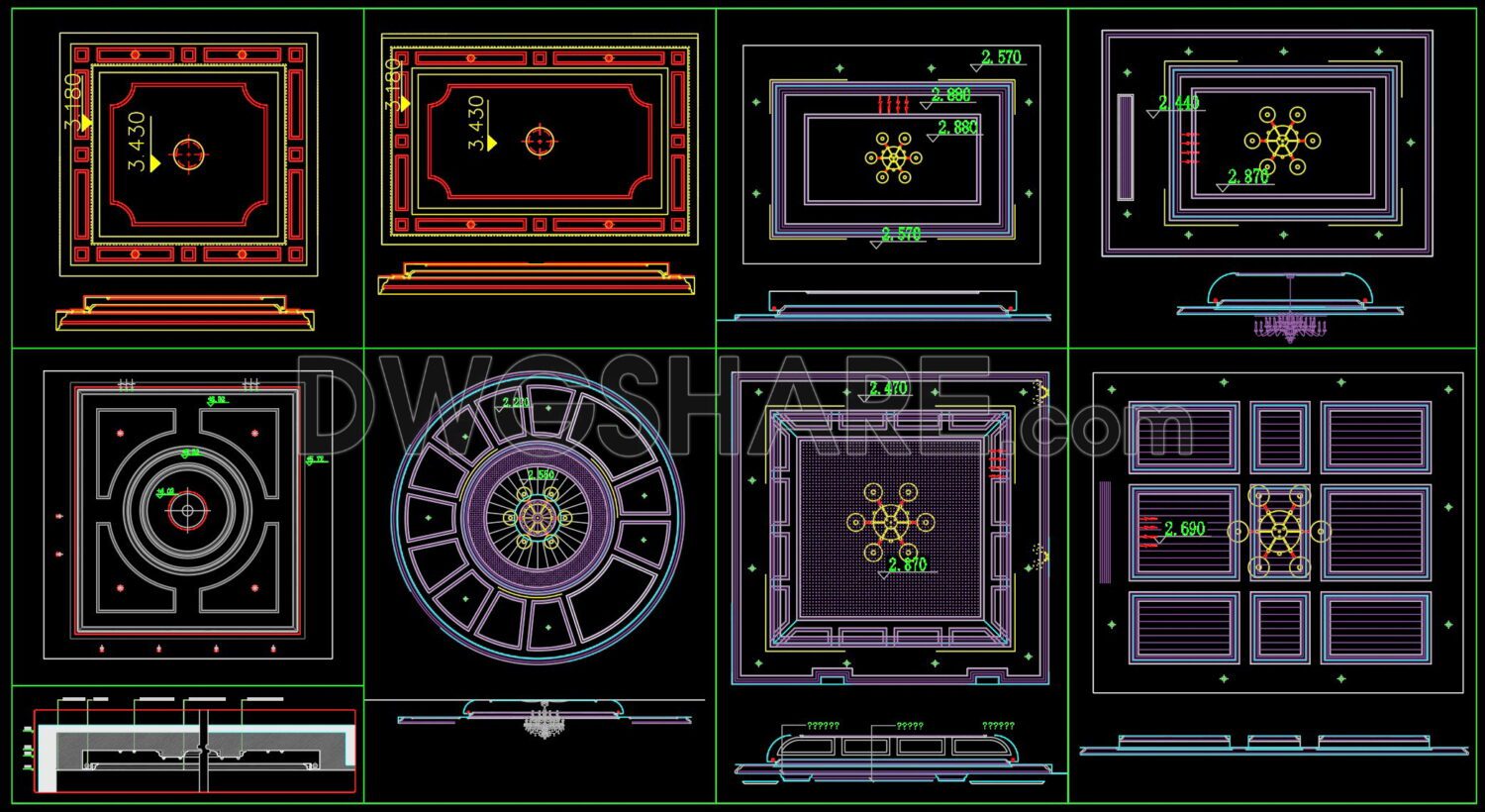 62. Cad Drawings Of Ceiling Detail For Download