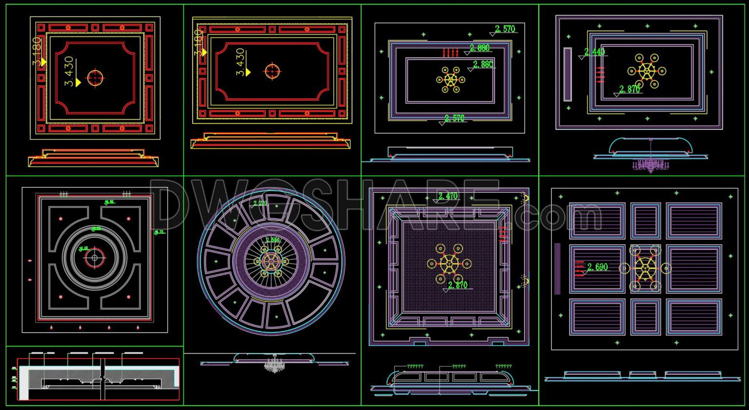 62. Cad Drawings Of Ceiling Detail For Download