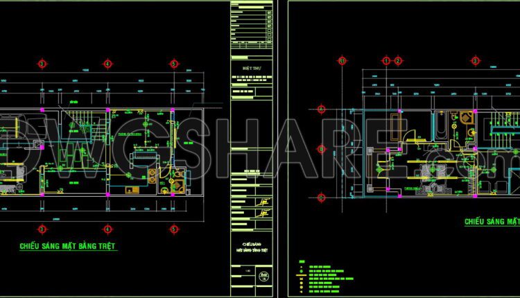 67. Detailed CAD drawings of residential ceilings and lighting fixtures ...