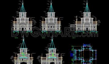 Church Archives - Free Cad Blocks, download DWG models for architects ...