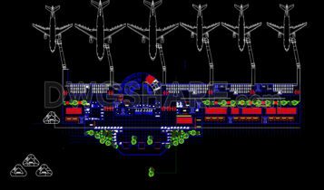 Download Free CAD Drawings of Airports – DWG Files & Designs
