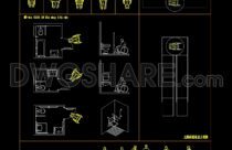 168.Autocad drawings of the detailed vertical face of a balcony ...