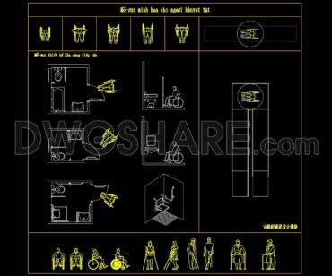 95. CAD drawing module for people with disabilities