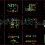 95. CAD technical drawings of kitchen cabinets for the house - Free Cad ...