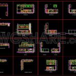 96.CAD technical drawings of kitchen cabinets for the house - Free Cad ...