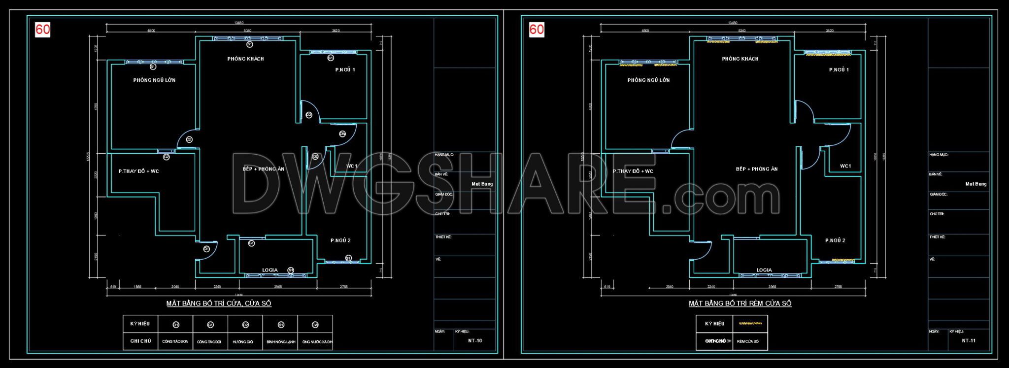 House Design Drawings of Interior Design V.6