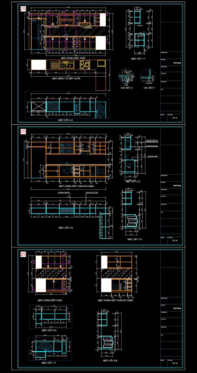 House Design Drawings of Interior Design V.6