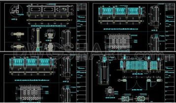 335. Detailed Generator Room CAD Drawing (Floor Plan, Sections) Free ...