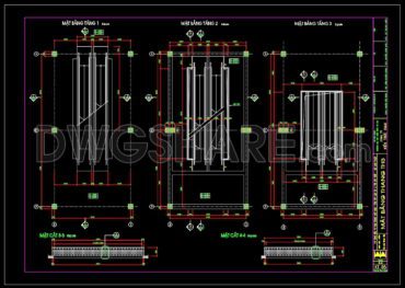 148. The detailed CAD drawings of the escalator in the central shopping ...