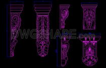 32.People sitting free AutoCAD drawings